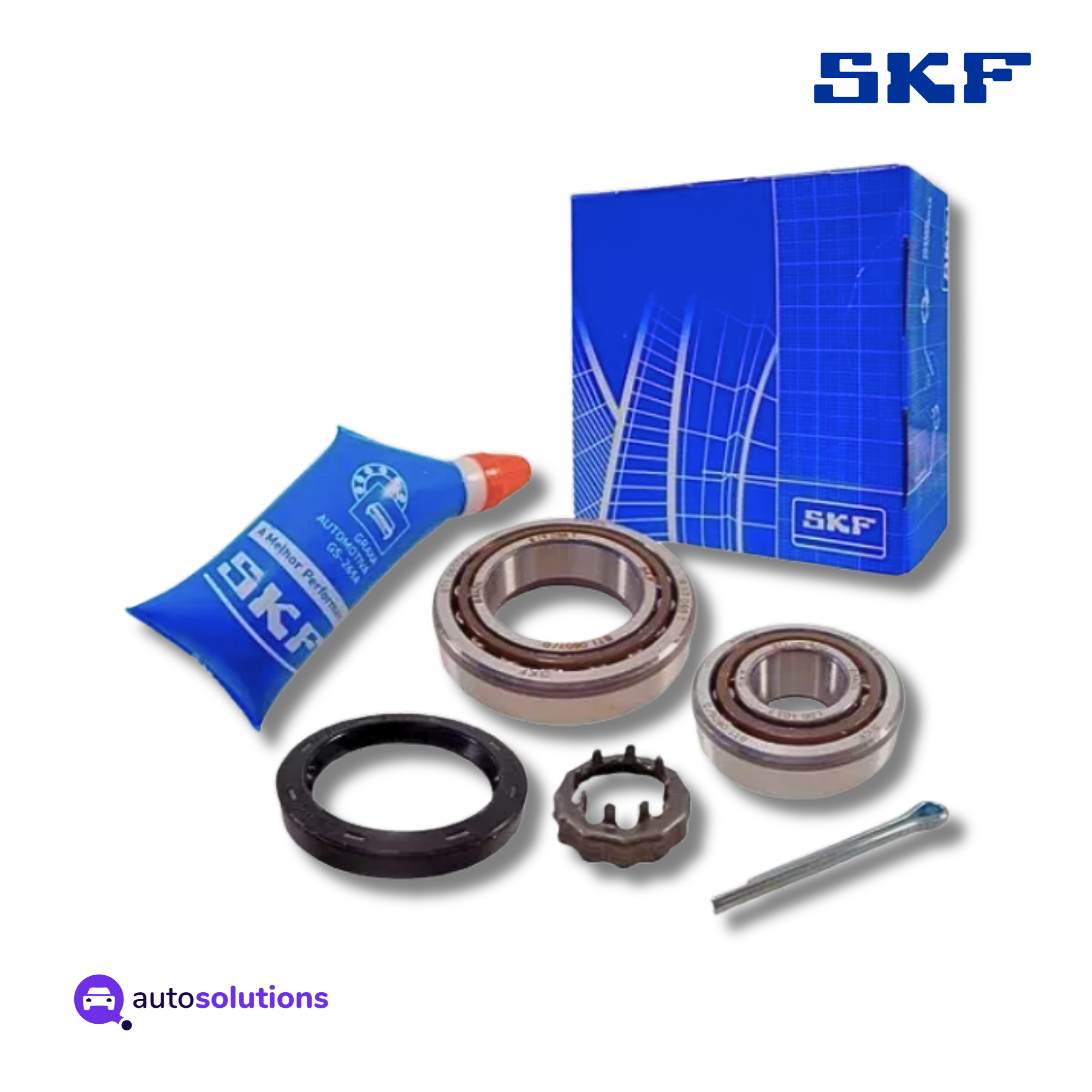 Kit Rodamiento Trasero SKF VKBA4529M Calidad Premium Suspensión ...